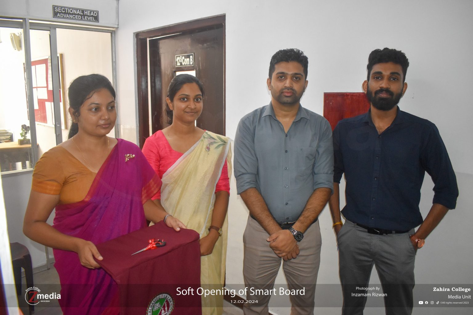 Grade Opening of Smart Classrooms in the Advanced Level Building ...